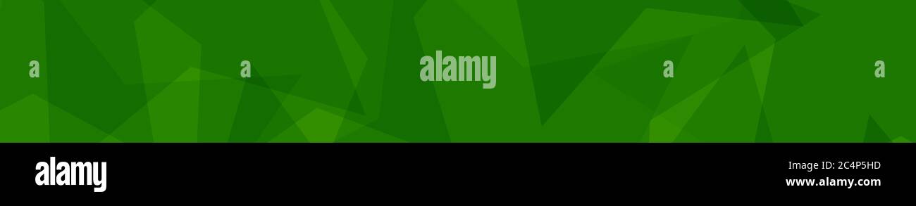 Abstract banner of translucent big stars in green colors Stock Vector ...