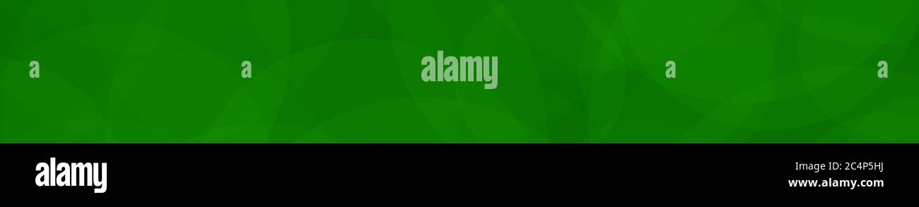 Abstract banner of translucent circles in green colors Stock Vector ...