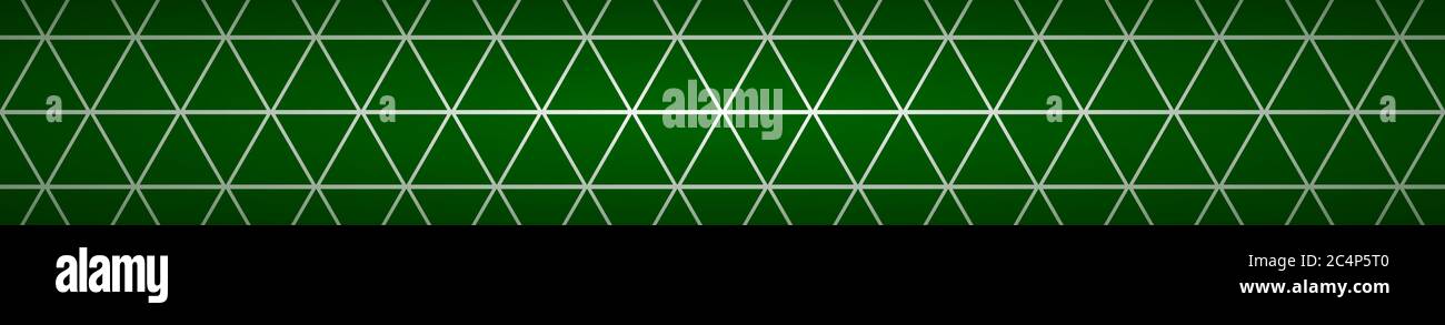 Abstract banner of small triangles in green colors Stock Vector Image ...