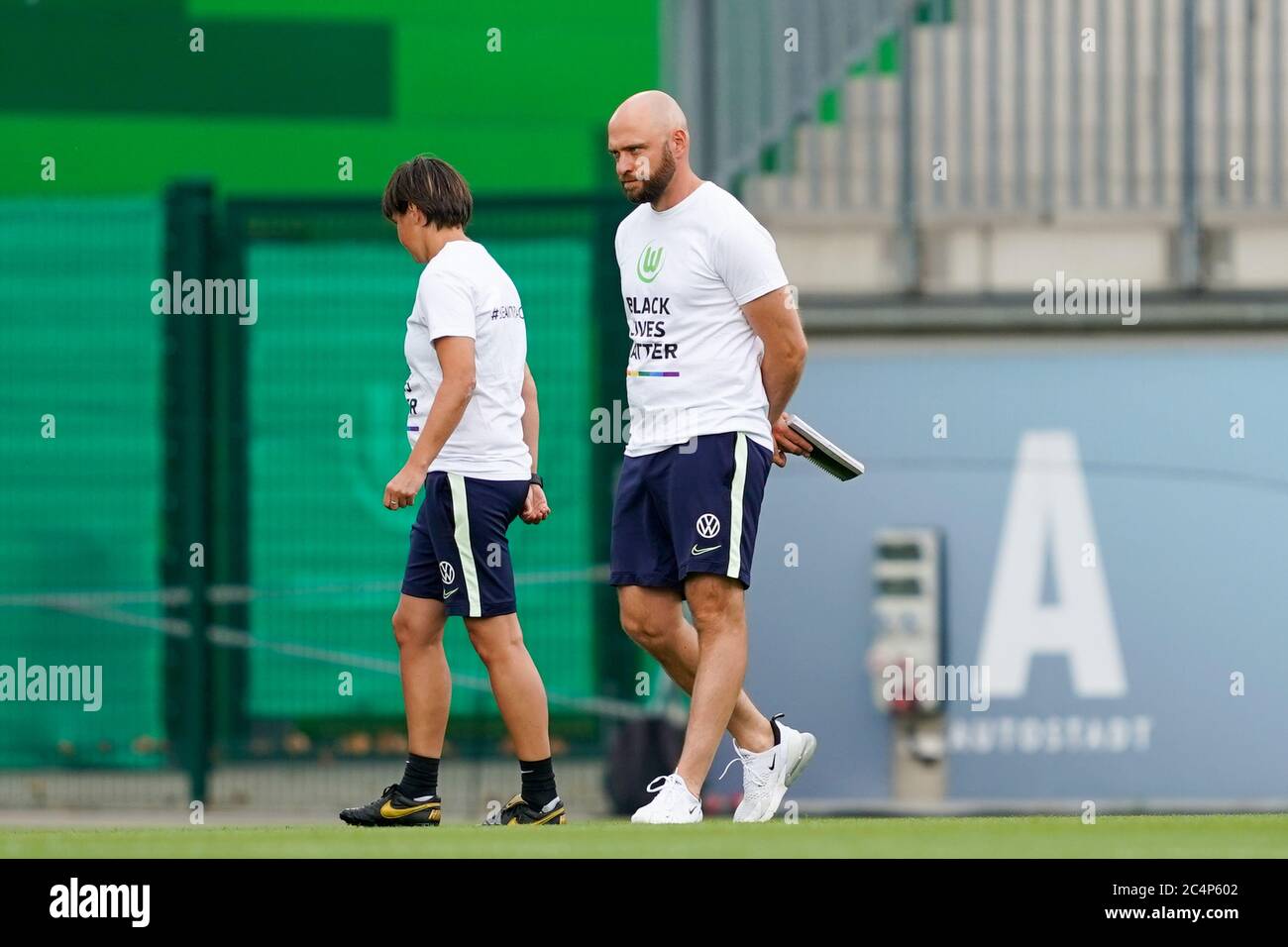 Stephan Lerch Manager of Vfl Wolfsburg ahead of the Womens Bundesliga ...