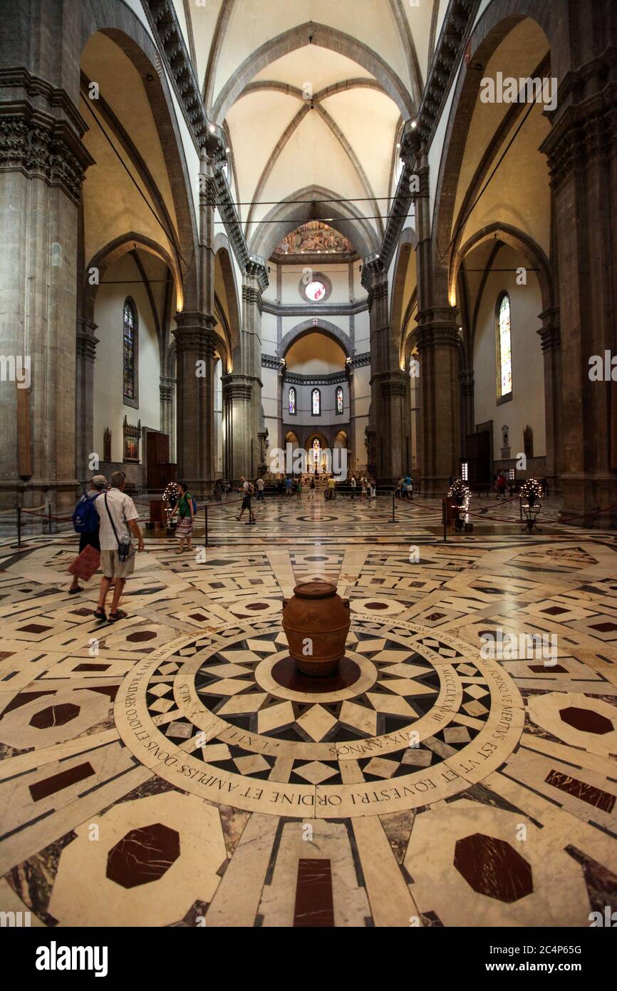 Fresco Inside Florence Cathedral High Resolution Stock Photography and ...