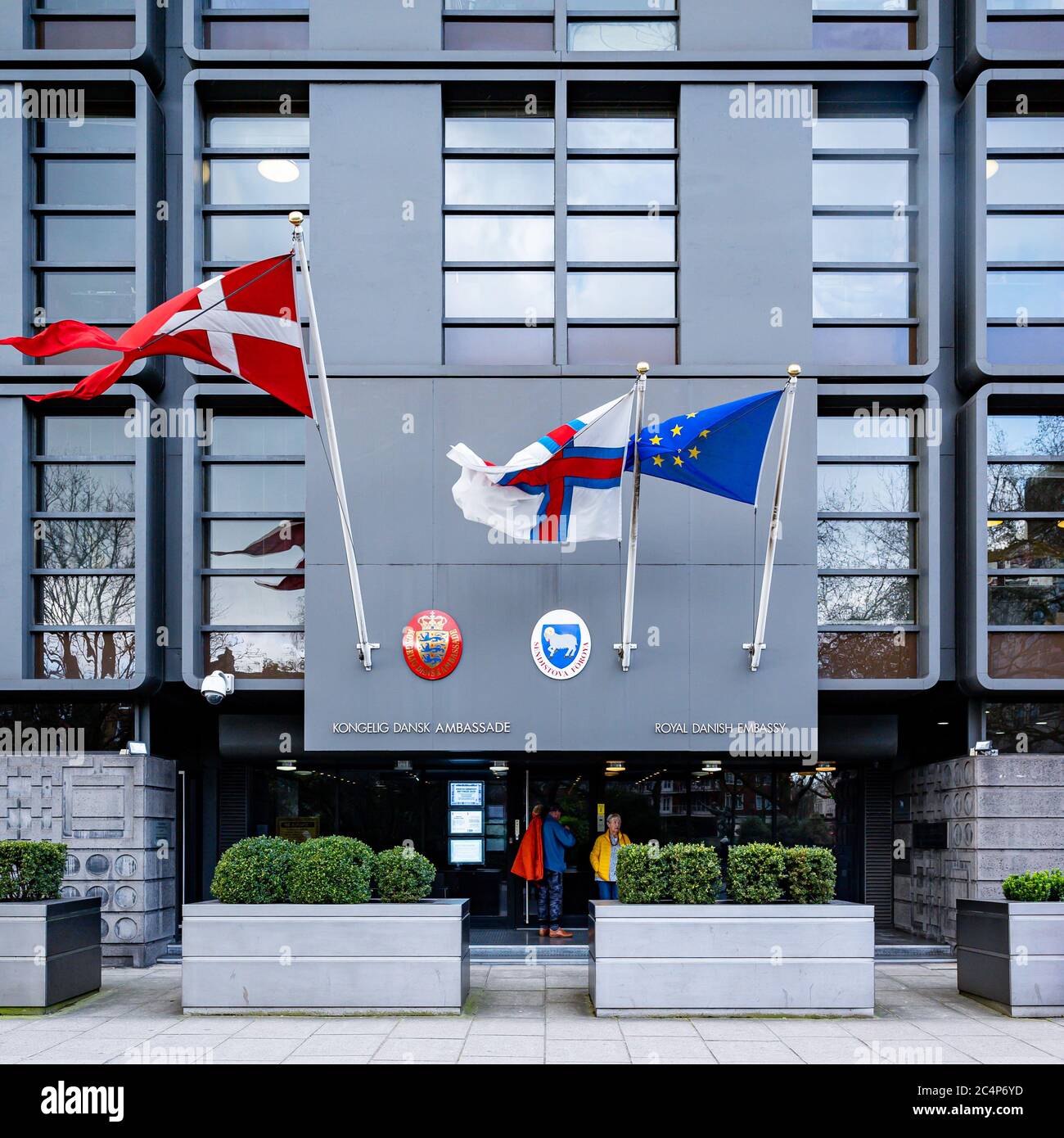 The Royal Danish Embassy, 55 Sloane St, Knightsbridge, London SW1X 9SR ...