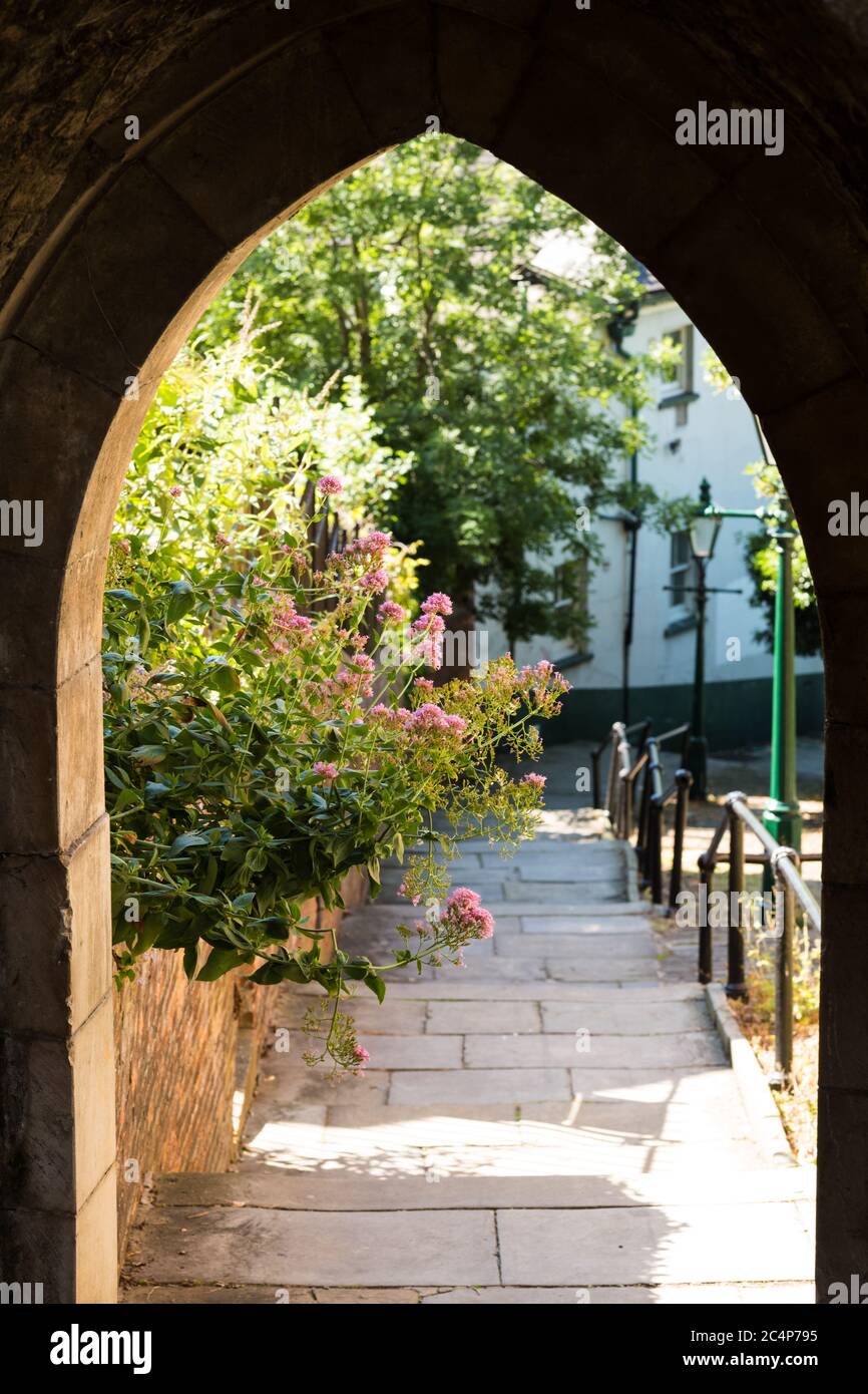 Greestone Stairs, Lincoln, uk Stock Photo - Alamy