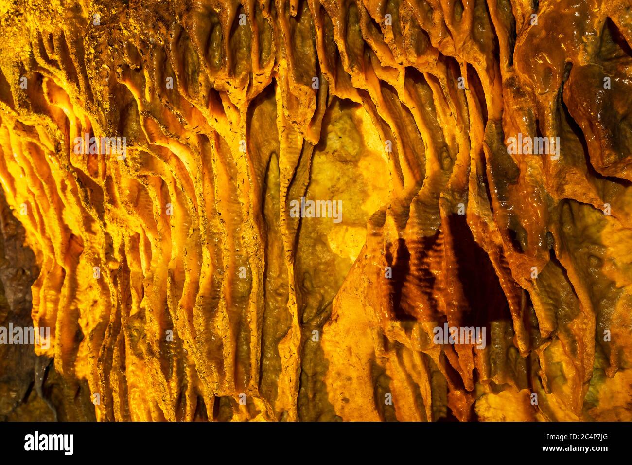 Cave formations. Ballica Cave. Tokat Turkey. The Ballica Cave ...