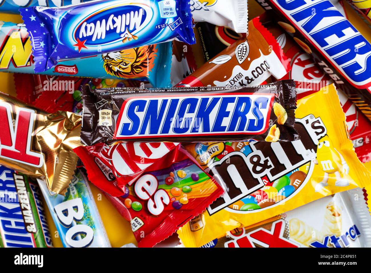 Bounty chocolate bar wrapper hi-res stock photography and images - Alamy