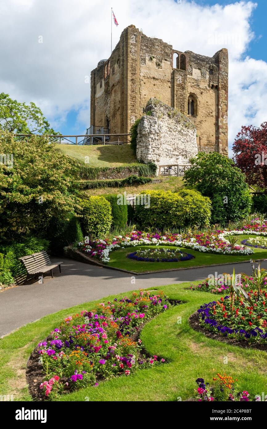 Guildford castle grounds surrey england hi-res stock photography and ...