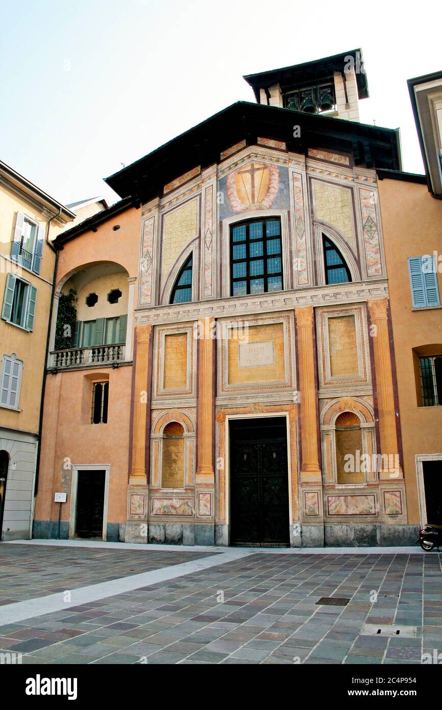 Como, Lombardy, Italy. Chiesa di San Giacomo (St. James Church). Its ...