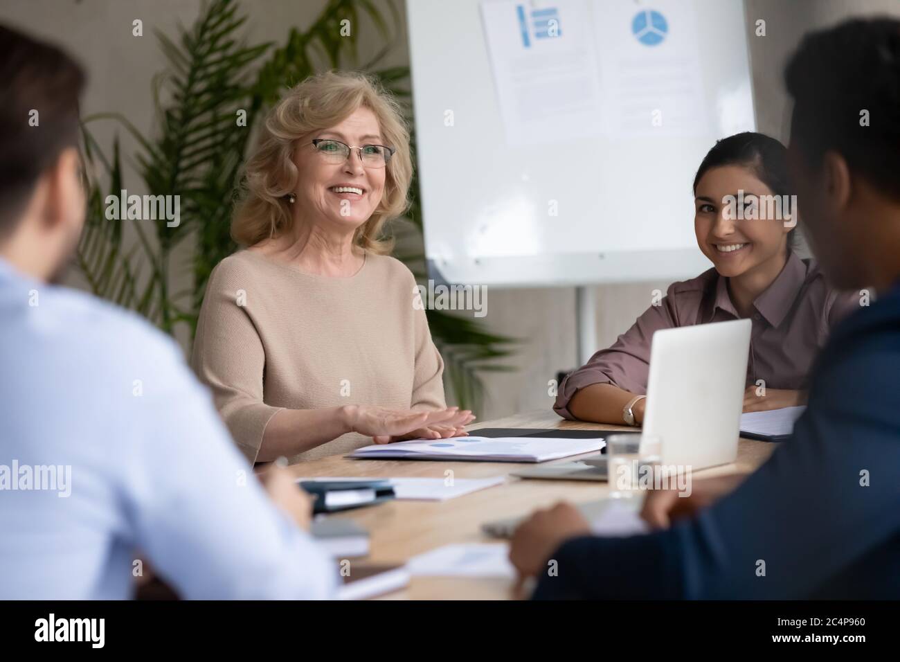 Middle aged indian woman hi-res stock photography and images - Alamy