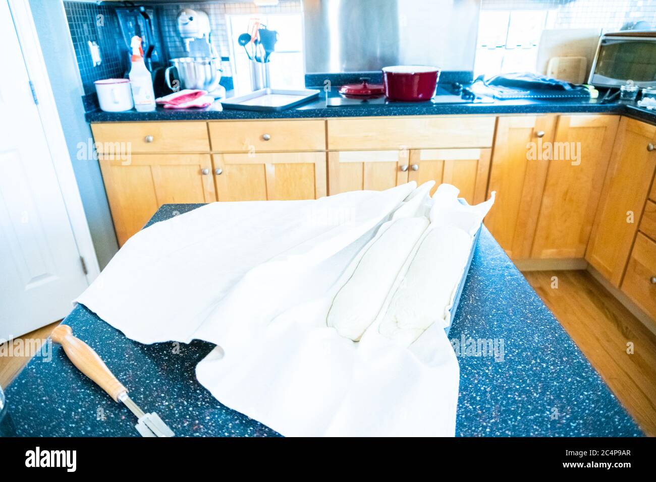 Baking bread in residential hi-res stock photography and images - Alamy