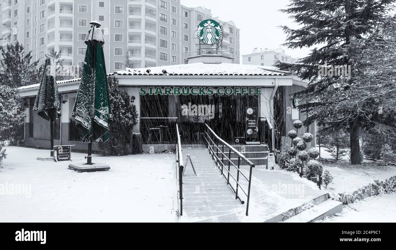 Ankara starbucks hi-res stock photography and images - Alamy