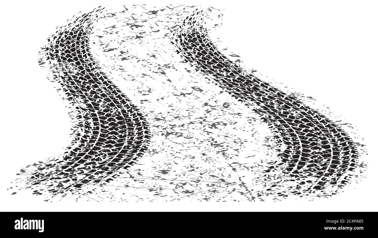 Ruined tire Stock Vector Images - Alamy