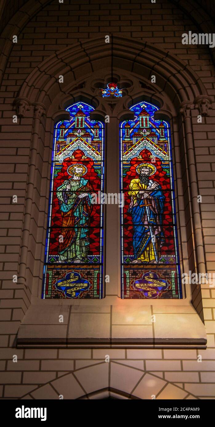 Madrid, Comunidad de Madrid, Spain, Europe.. Iglesia de Santa Cruz ...