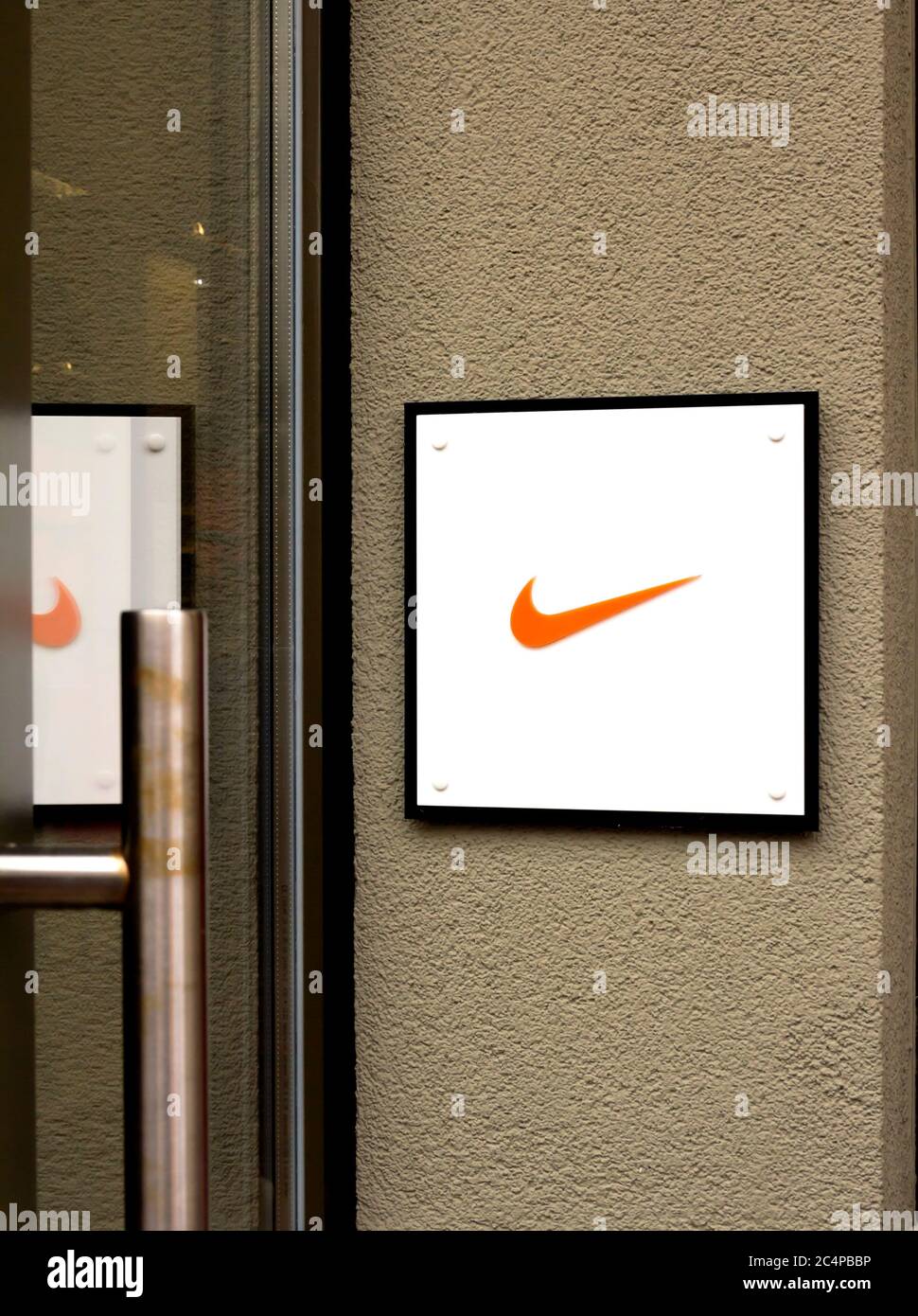 Nike signage store hi-res stock photography and images - Alamy