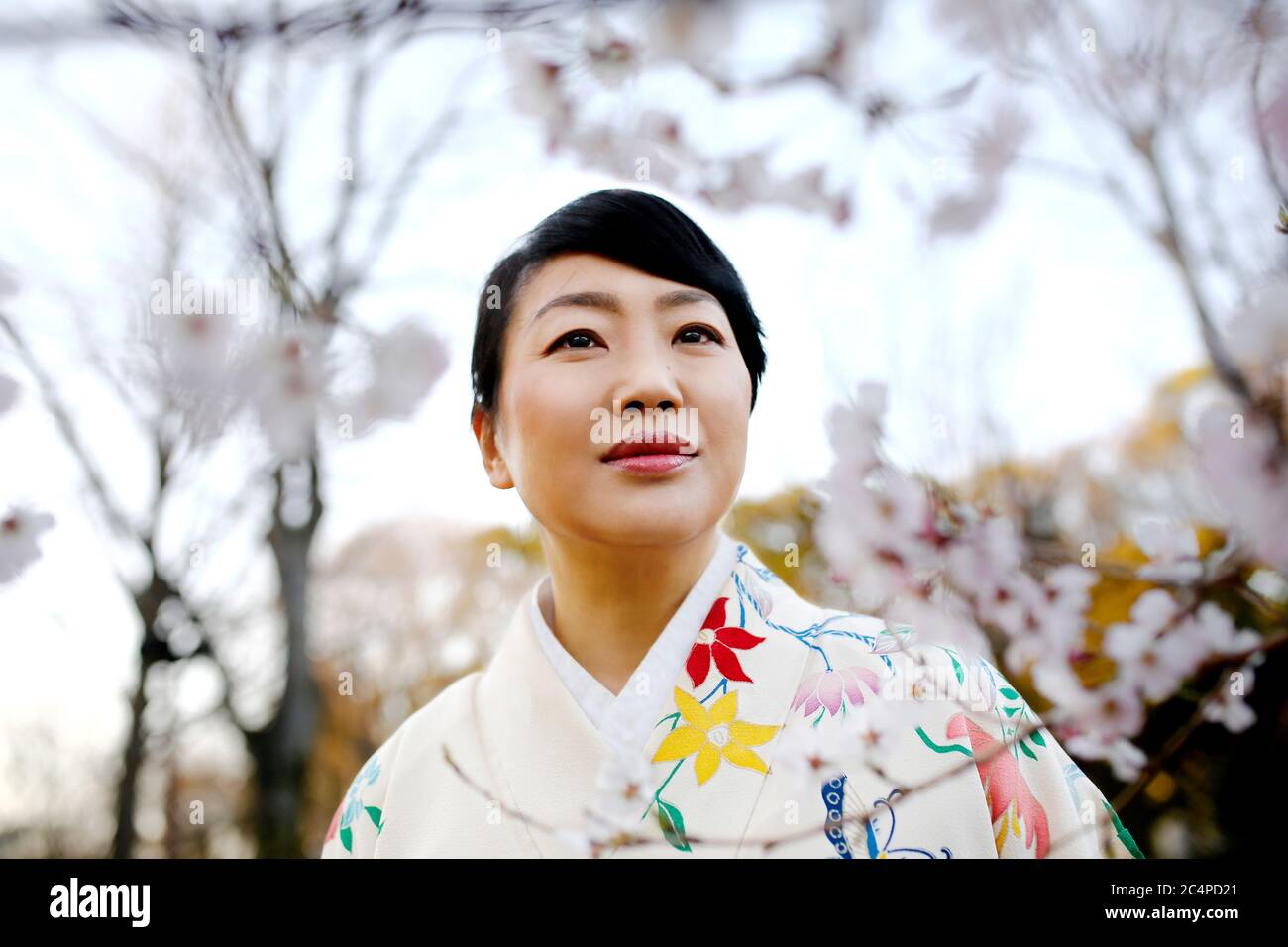 Modern japanese woman hi-res stock photography and images - Alamy