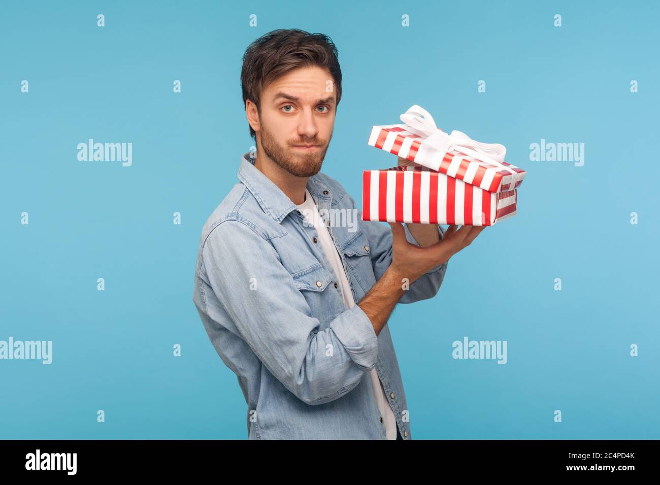 Disappointed christmas present hi-res stock photography and images - Alamy