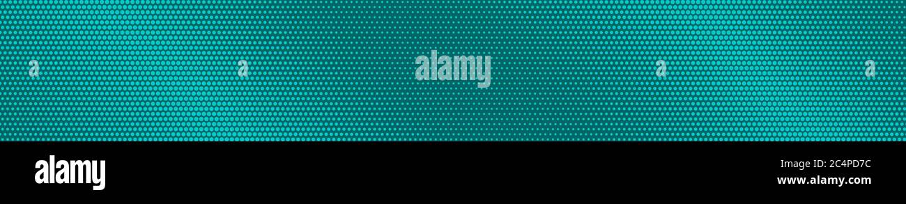 Abstract halftone gradient horizontal banner in light blue colors Stock ...