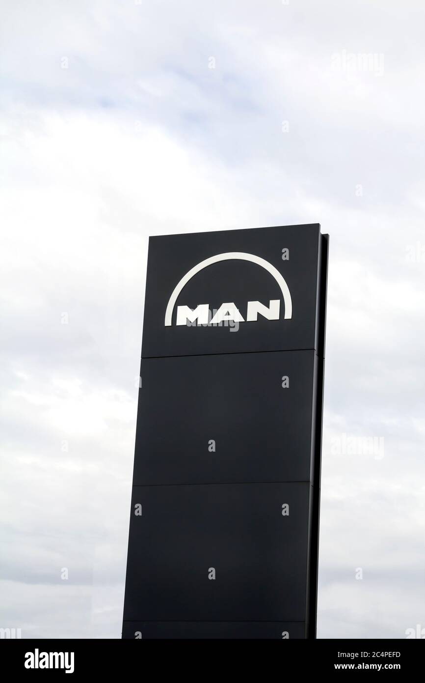 Nurnberg, Germany: MAN SE is a German mechanical engineering company ...