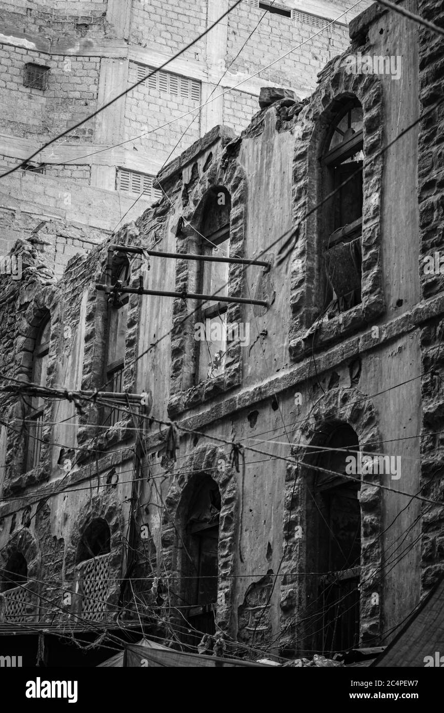 Karachi street photography Black and White Stock Photos & Images - Alamy