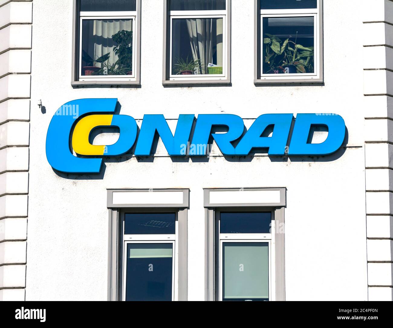 Conrad logo hi-res stock photography and images - Alamy