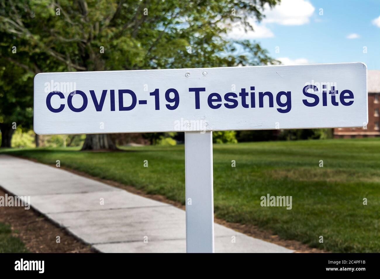 Pcr covid test site hi-res stock photography and images - Alamy