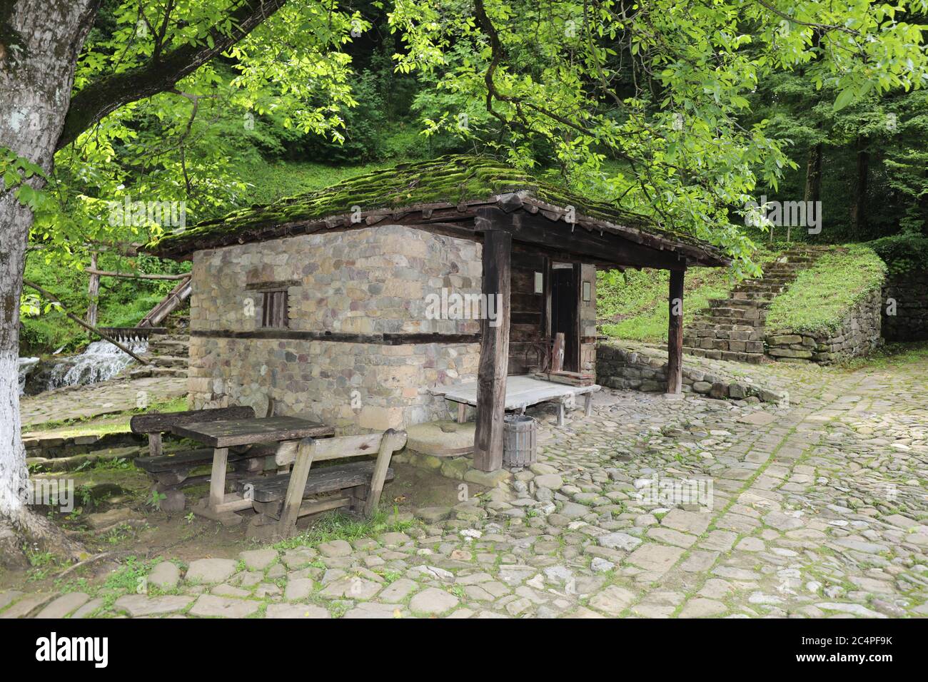 House in the Ethnographic Open-Air Museum "Etar", in the eponymous ...