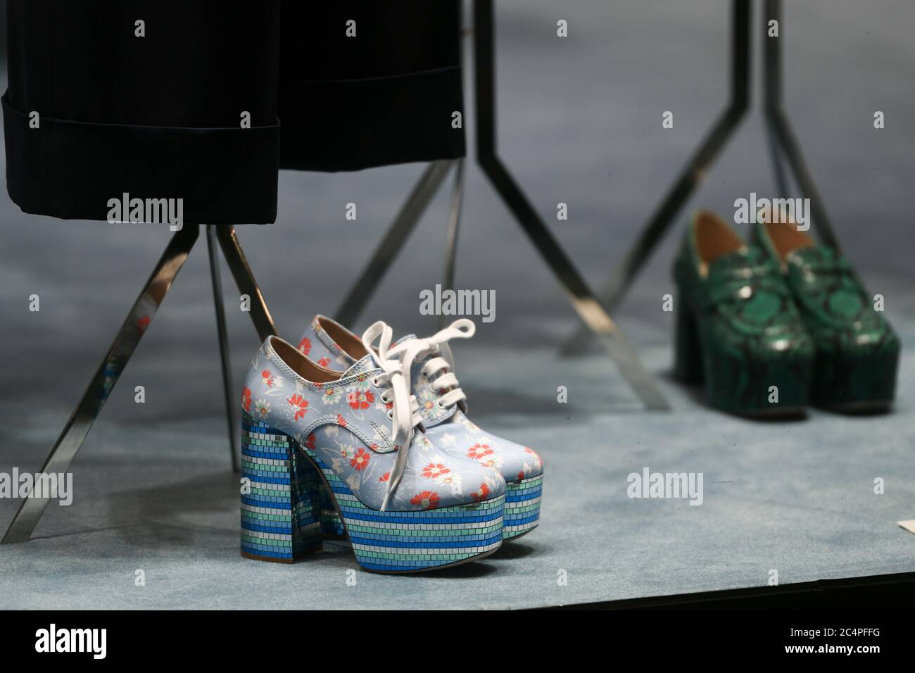 Patterned Shoes High Resolution Stock Photography and Images - Alamy