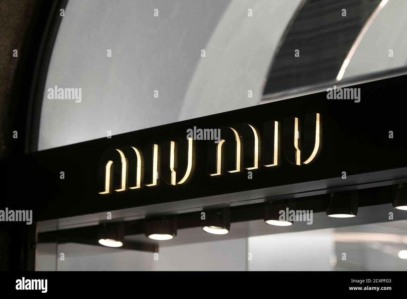 Miu font hi-res stock photography and images - Alamy