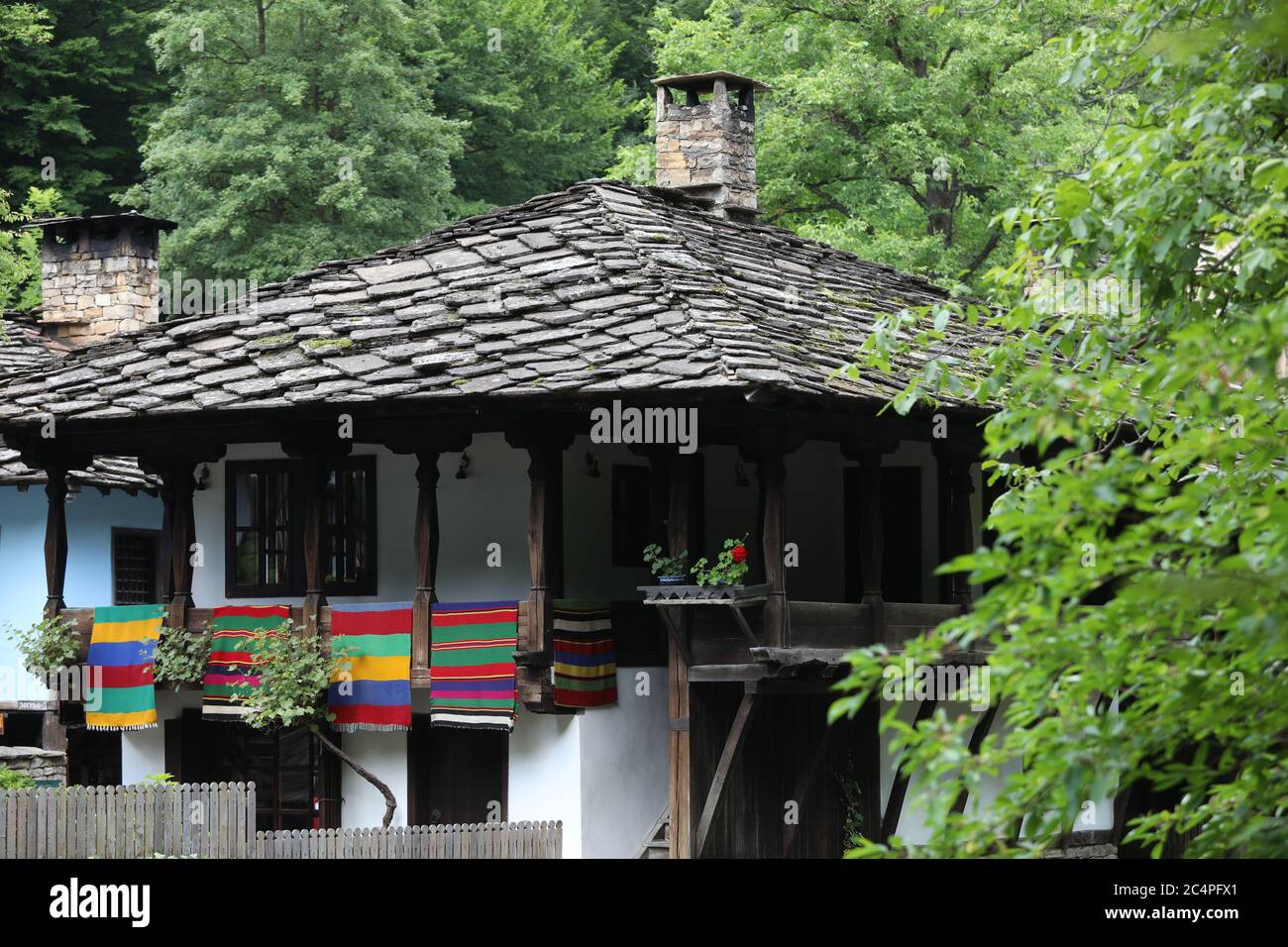 House in the Ethnographic Open-Air Museum "Etar", in the eponymous ...