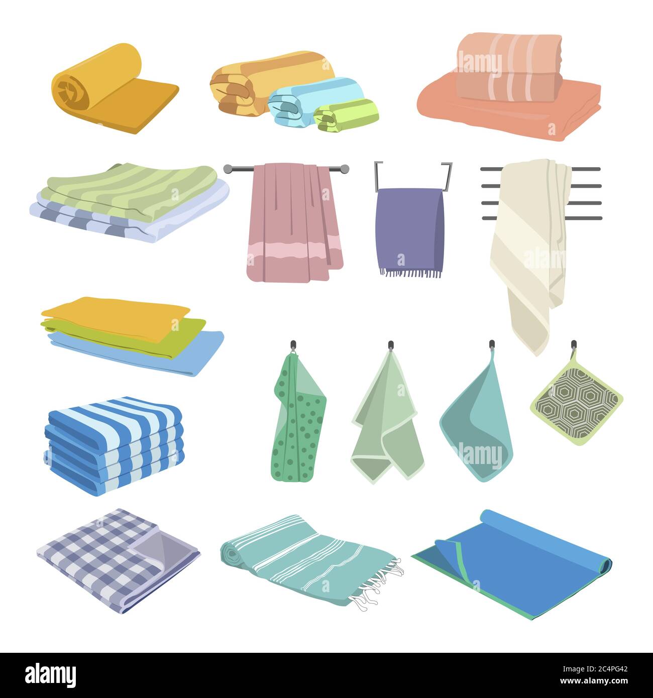 Kitchen roll paper towel Stock Vector Images - Alamy