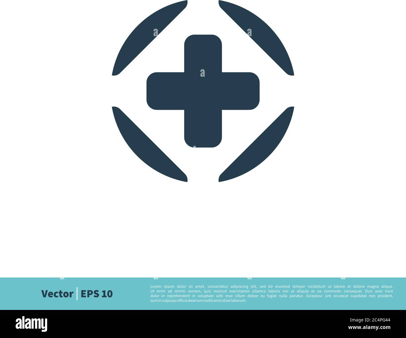 Healthcare Cross Icon Vector Logo Template Illustration Design. Vector ...