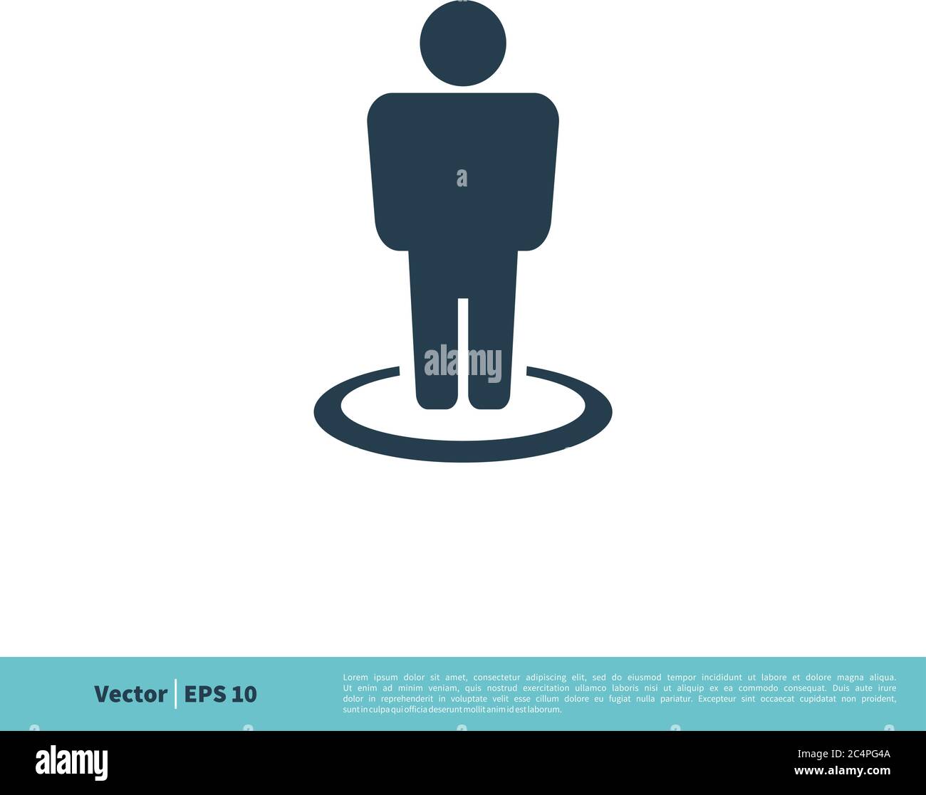 Human Shape Profile Icon Vector Logo Template Illustration Design ...