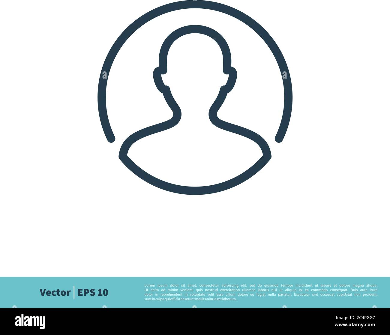 Avatar, Profile Icon Vector Logo Template Illustration Design. Vector ...