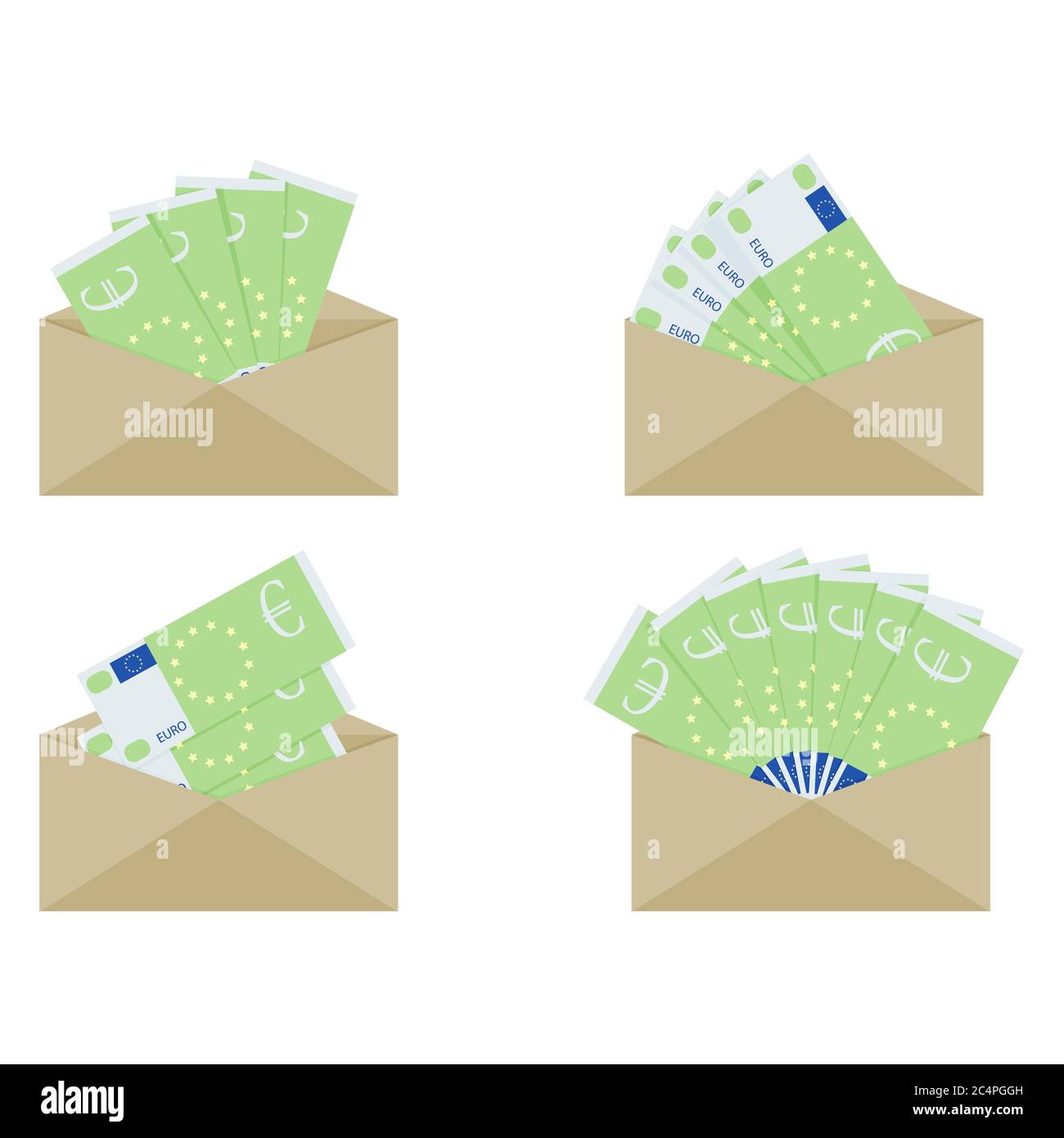 Wage in envelope cash hi-res stock photography and images - Alamy