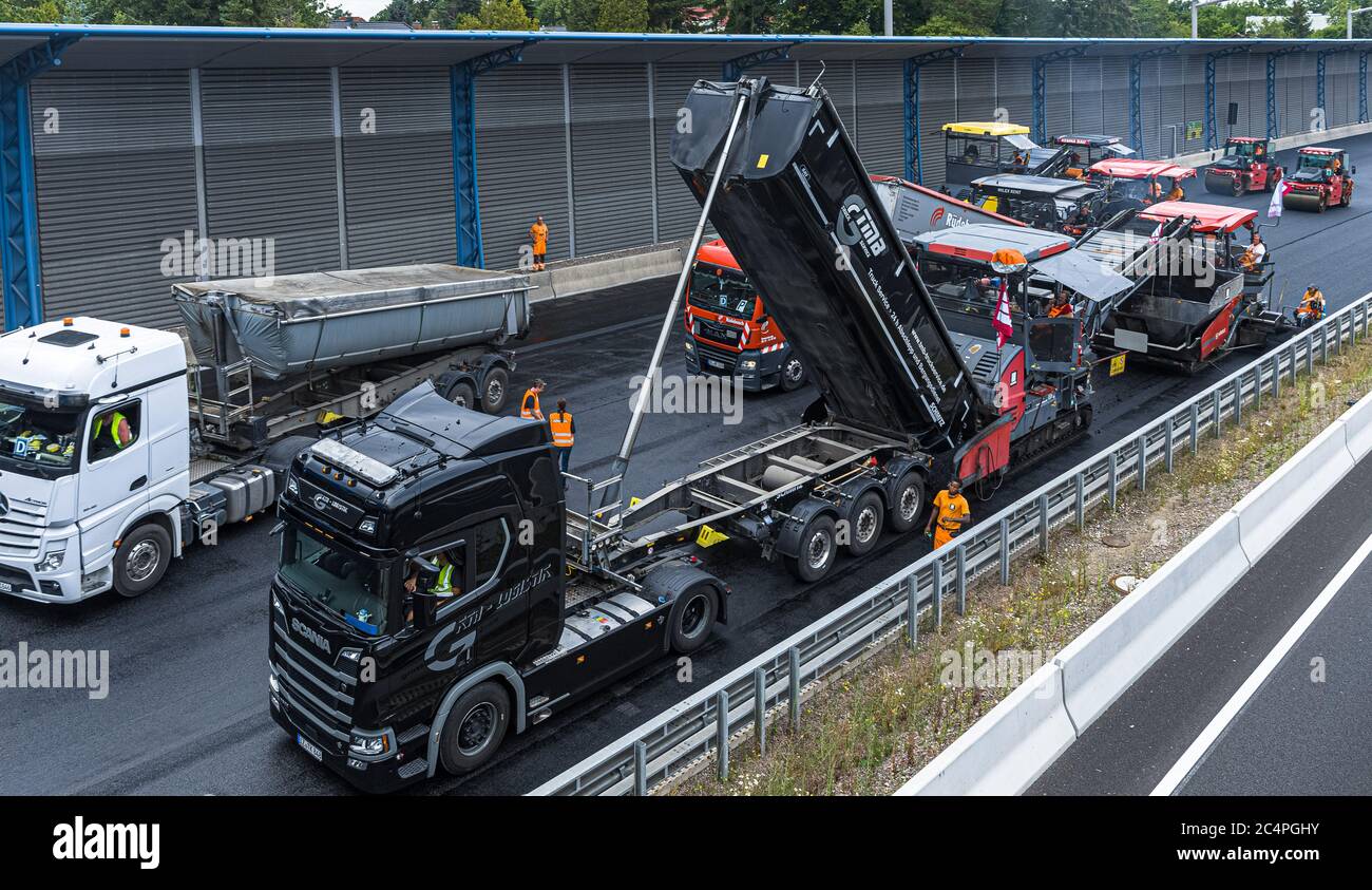 Planned a7 motorway hi-res stock photography and images - Alamy