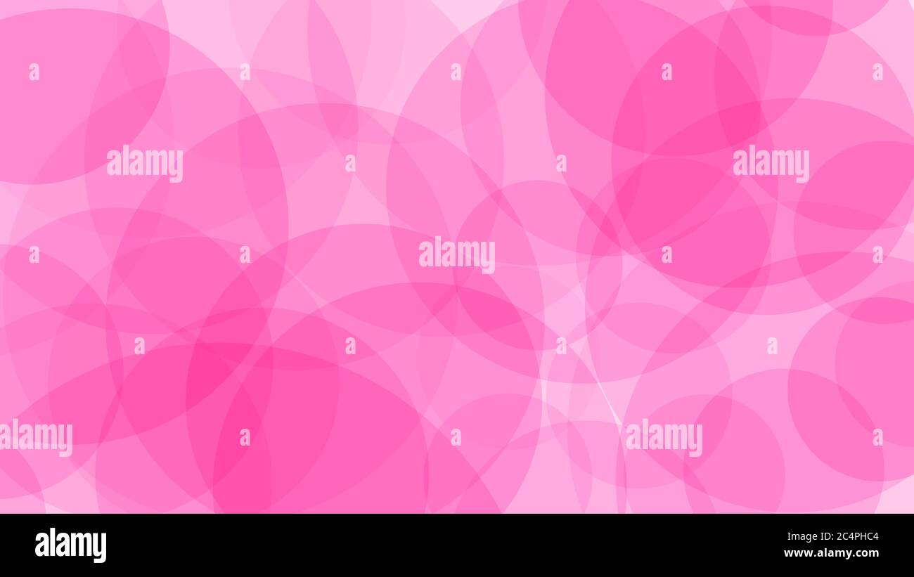 Abstarct background of translucent circles in pink colors Stock Vector ...