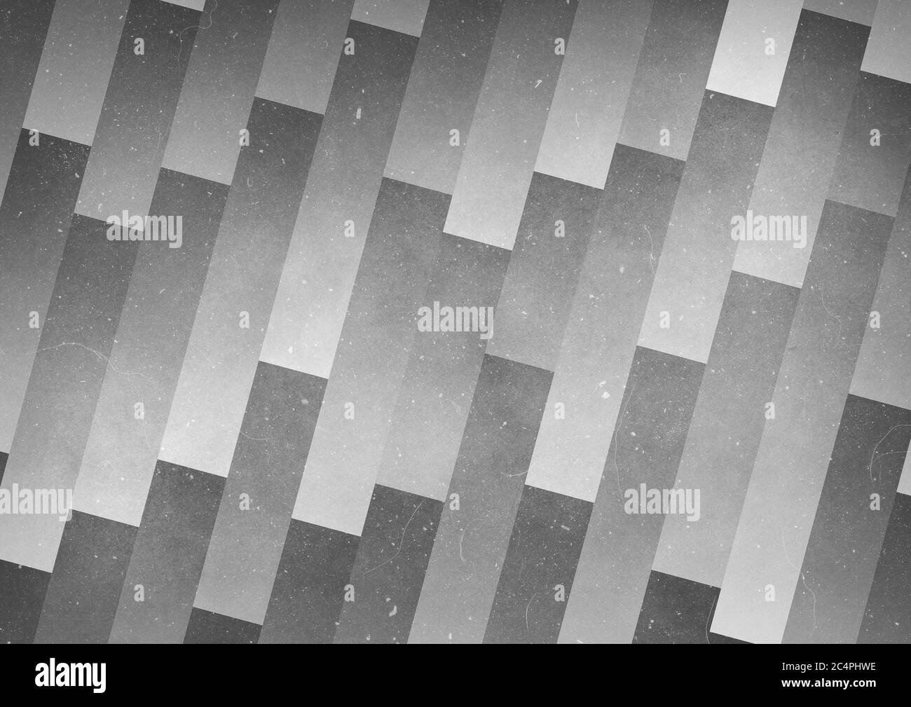 A black and white diagonal geometric graphic illustration of ...