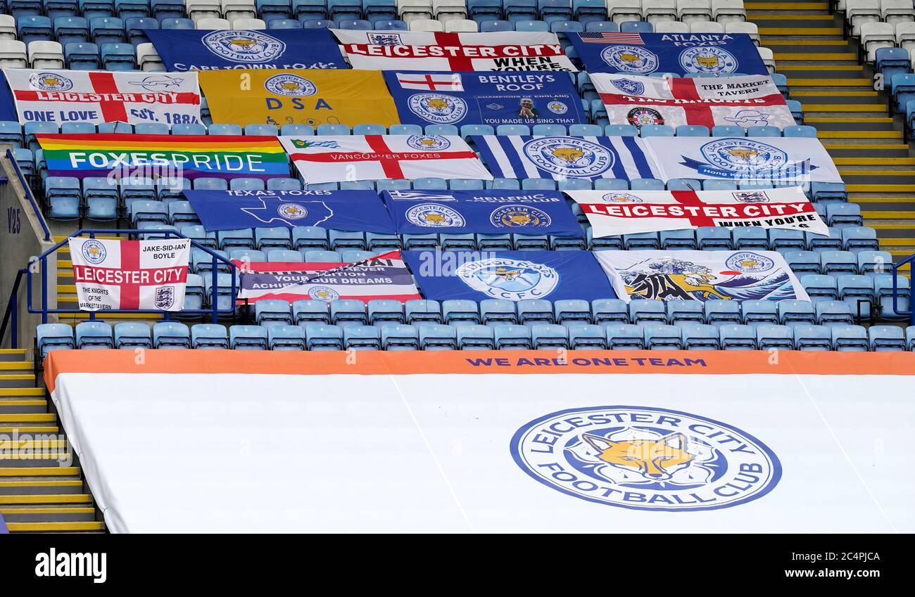 Leicester city flags hi-res stock photography and images - Alamy