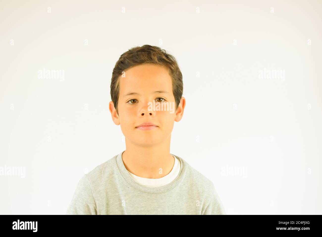 Portrait of a smiling handsome boy Stock Photo - Alamy