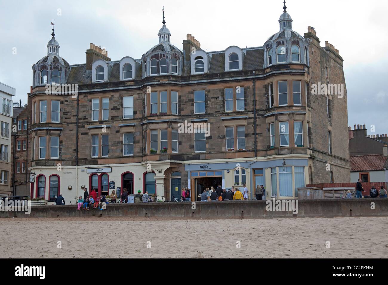 Portobello, Edinburgh, Scotland, UK. 29 June 2020. With SW 40 km/h and ...