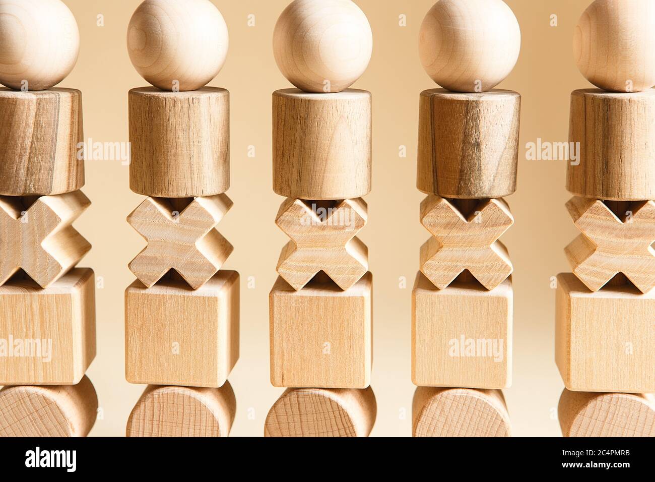 Children's wooden toys. Sequencing Blocks learning resource for ...