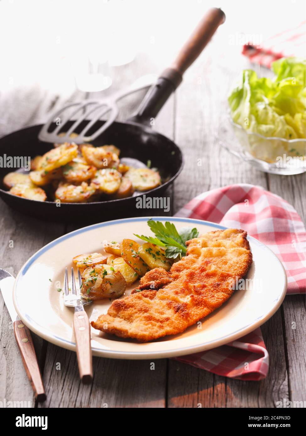 Classic wiener schnitzel hi-res stock photography and images - Alamy
