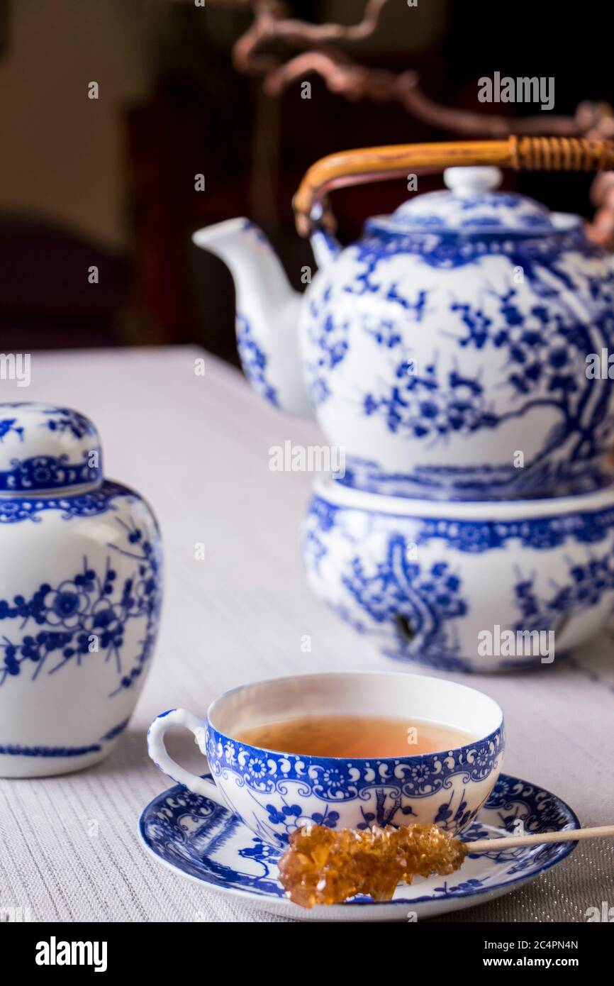 Cup freshly brewed black tea hi-res stock photography and images - Alamy