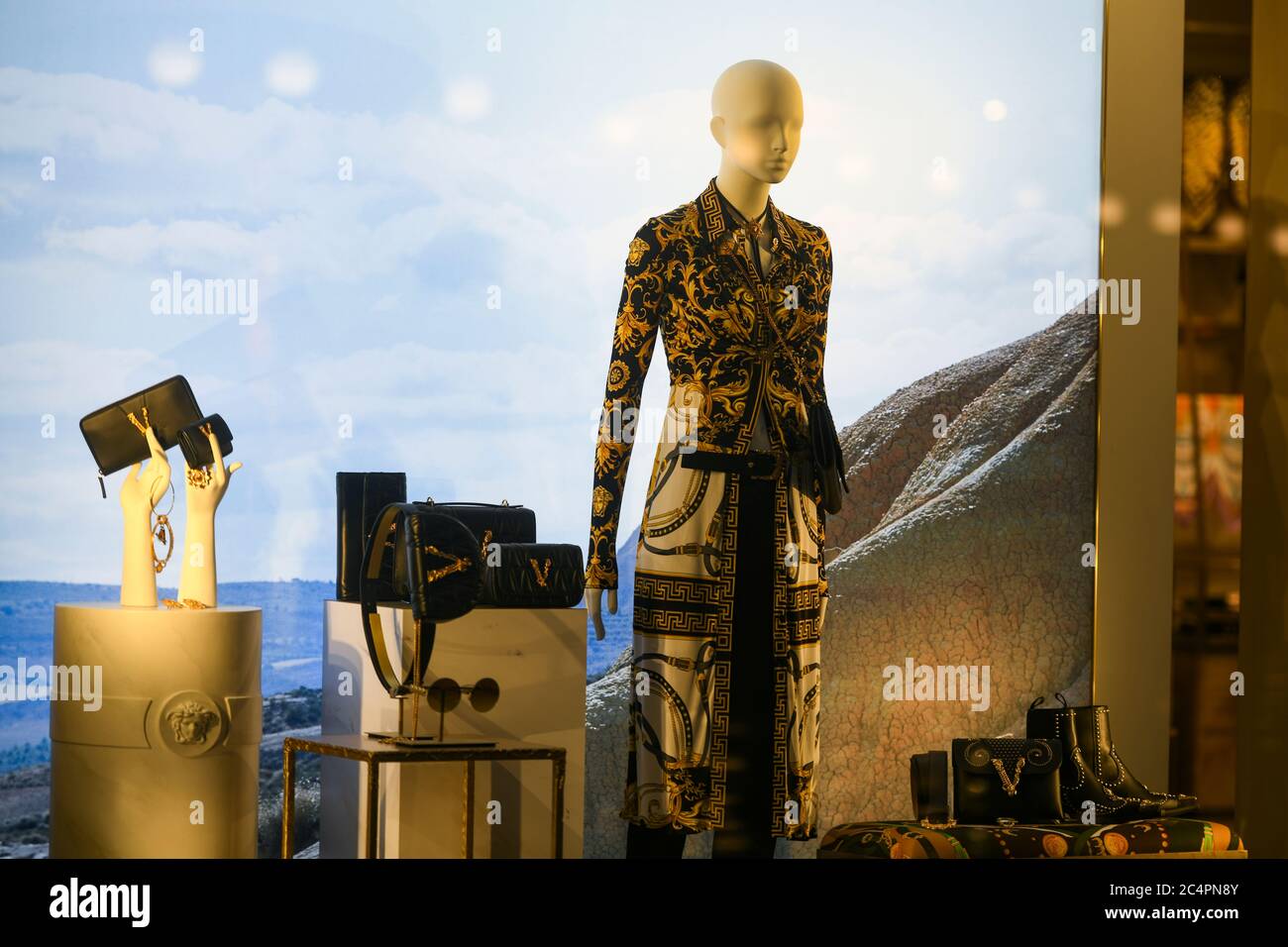 Versace pattern hi-res stock photography and images - Alamy