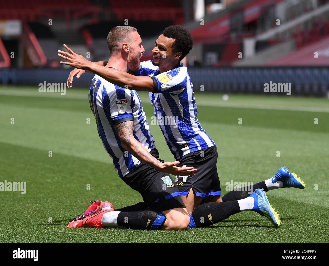 Ashton Gate Stadium, Bristol, UK. 28th June, 2020. English Football ...