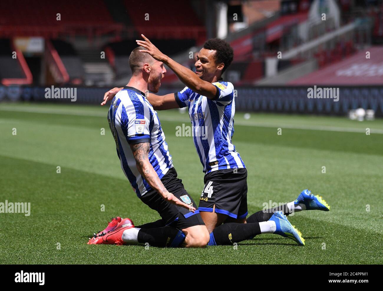 Ashton Gate Stadium, Bristol, UK. 28th June, 2020. English Football ...