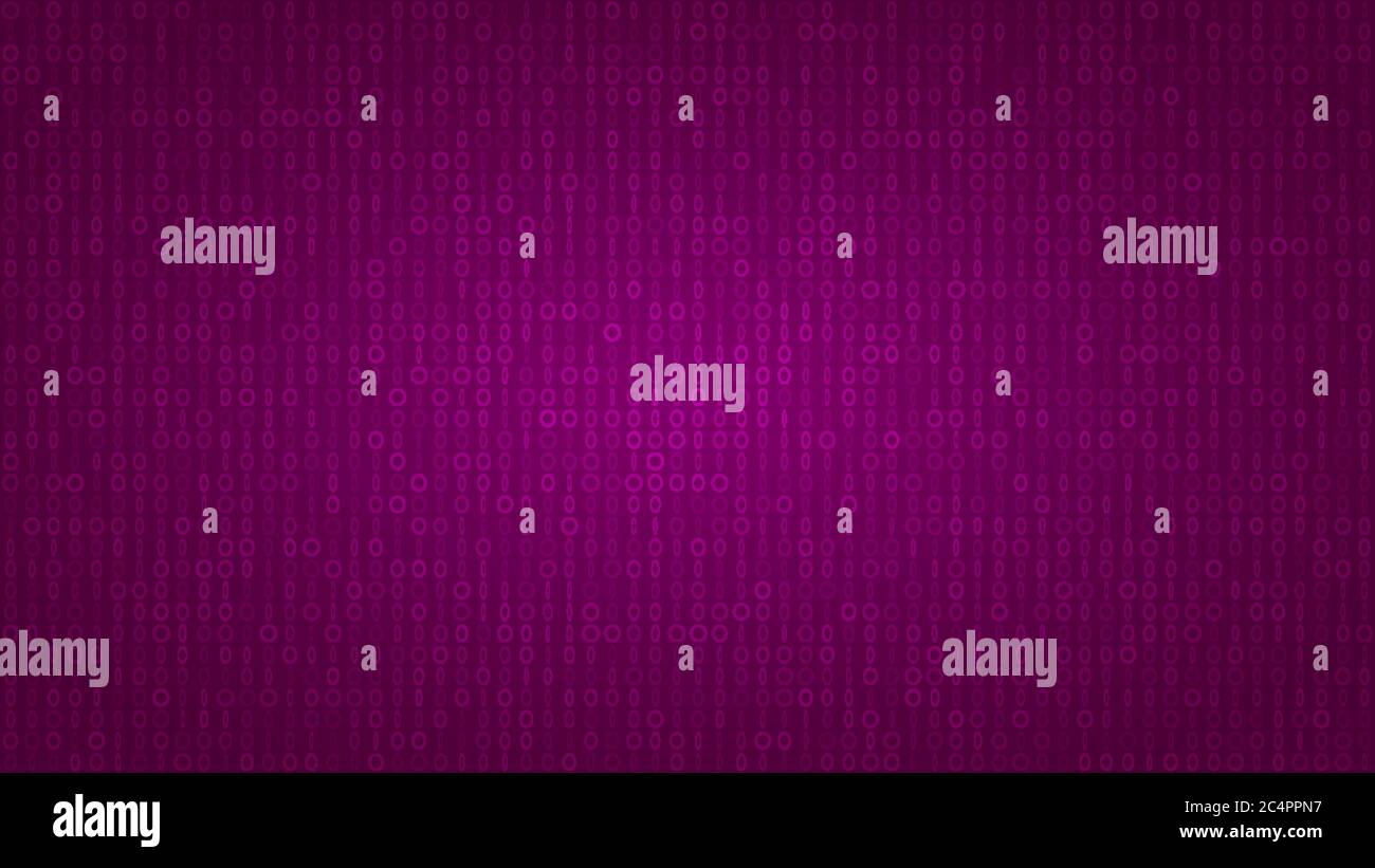 Abstract background of small rings and ellipses in purple colors Stock ...