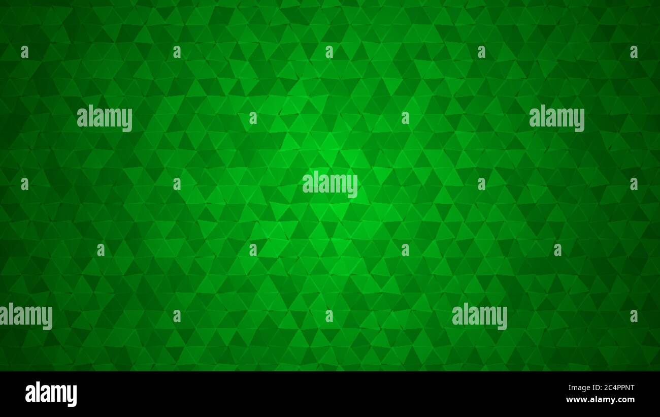 Abstract background of small triangles in green colors Stock Vector ...