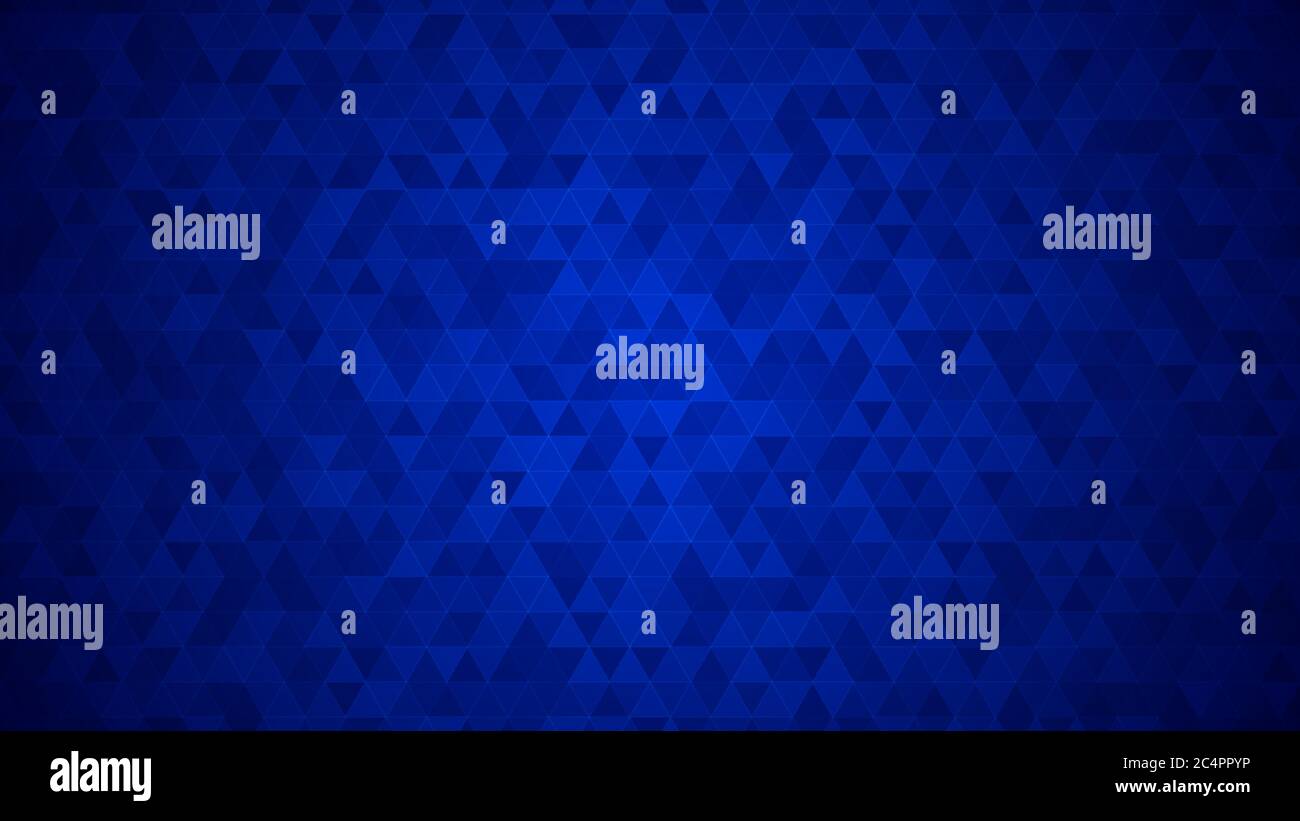 Abstract background of small triangles in blue colors Stock Vector ...