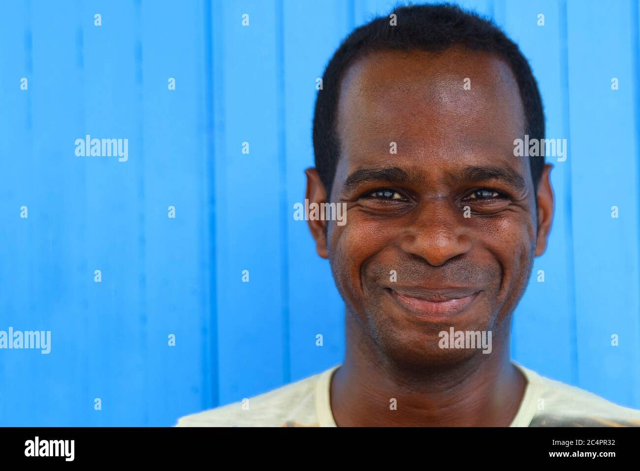 Cuban man smiling hi-res stock photography and images - Alamy