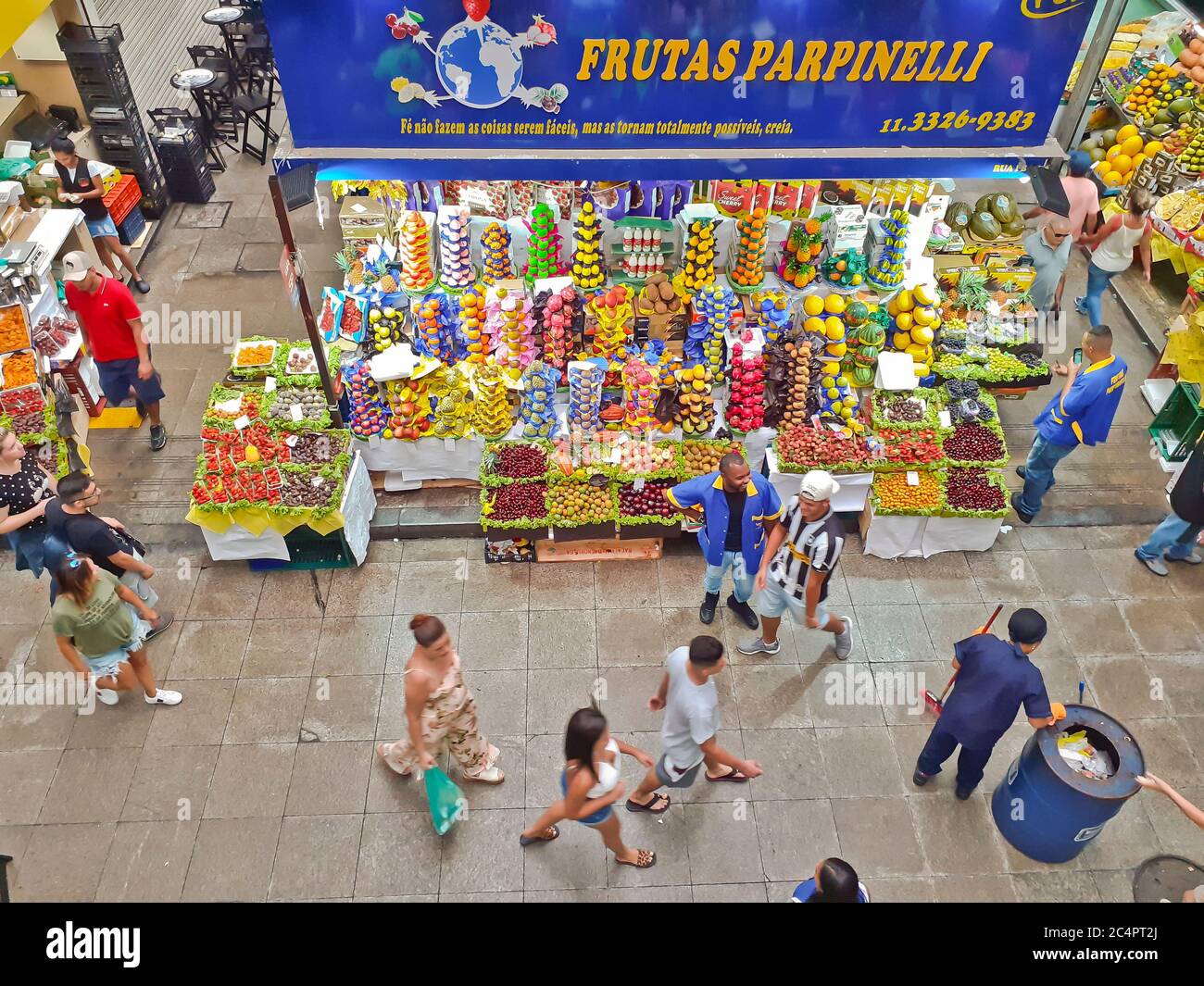 Central Market, Sao Paulo, Brazil Stock Photo - Alamy